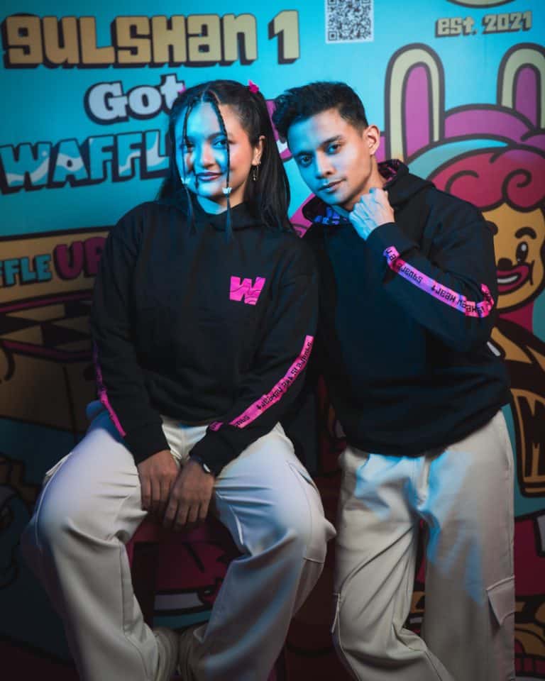 Main Character Energy Printed Unisex Oversized Hoodie in Black | Waffle ...